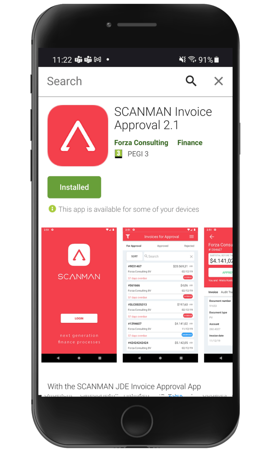 AP Automation for JD Edwards | SCANMAN - Embedded Solution